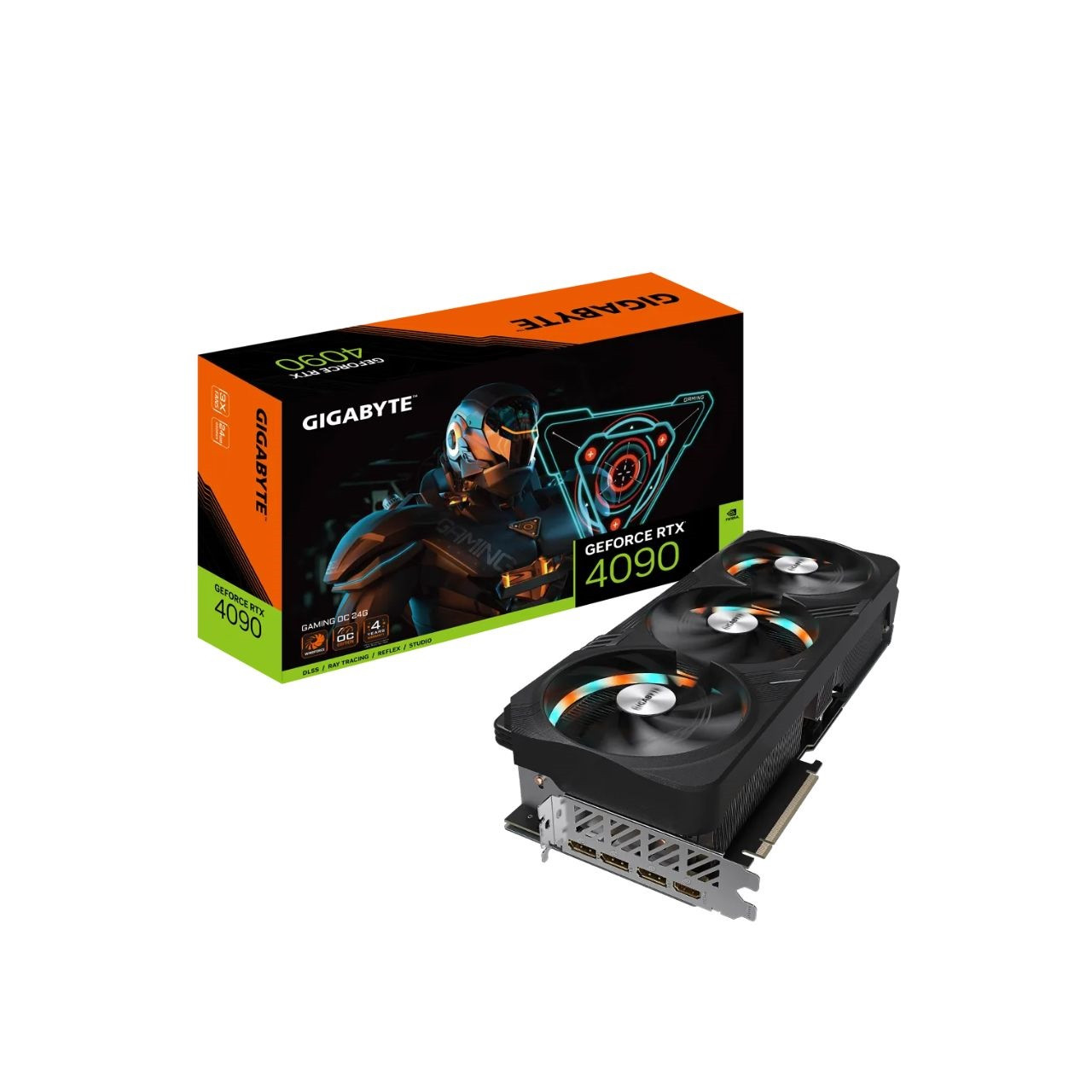 Graphic Cards: VGA GIGABYTE GEFORCE RTX 4090 GAMING OC - 24GB GDDR6X